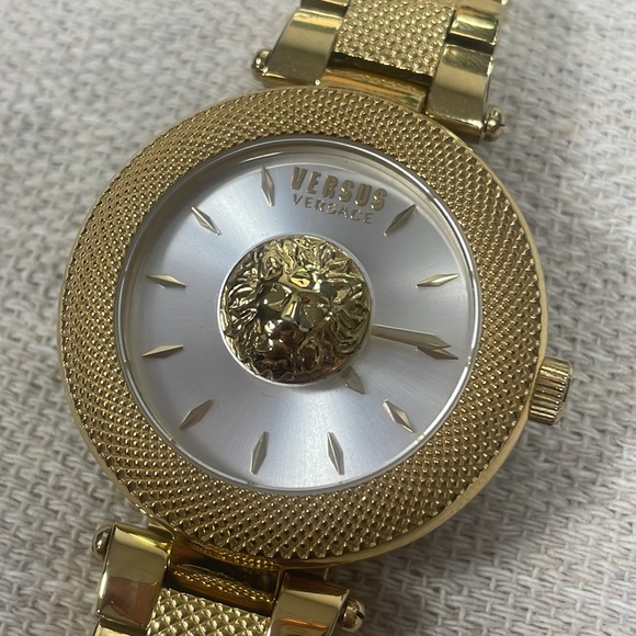 Versus Versace | Accessories | Versus Versace Gold Tone Wristwatch | Poshmark